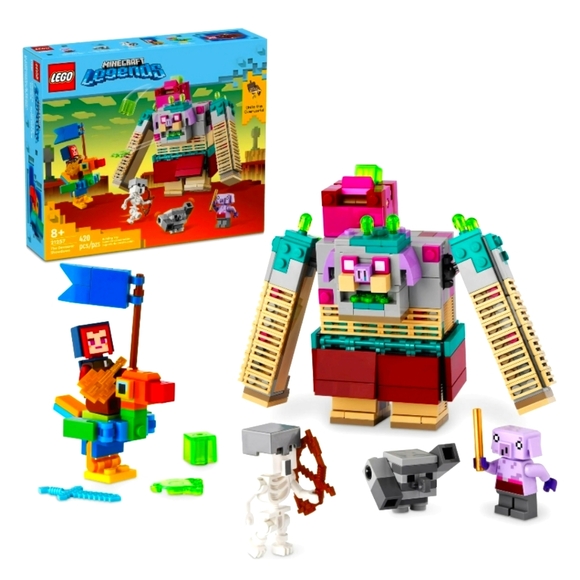 Lego | Toys | Lego Minecraft Legends 2257 The Devourer Showdown ...